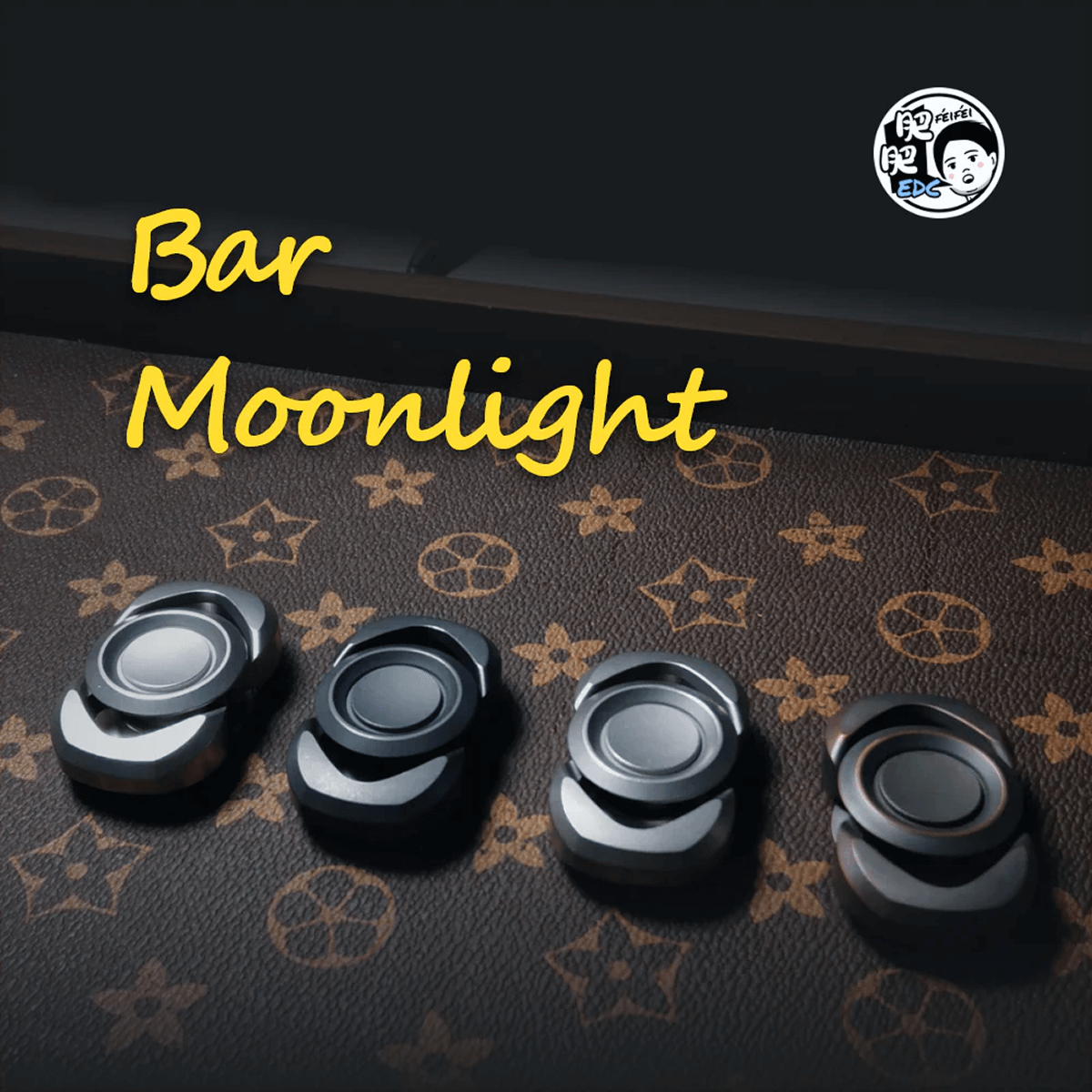 Bar Moonlight EDC Fidget Spinner – 8mm Bead Compatible | FeiFeiEdc